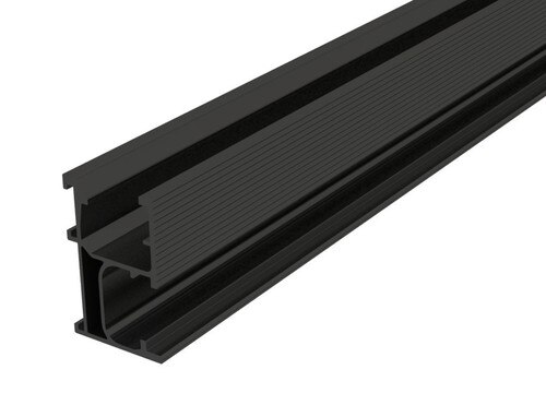 Clenergy EZRack ECO Rail; 4400mm Black